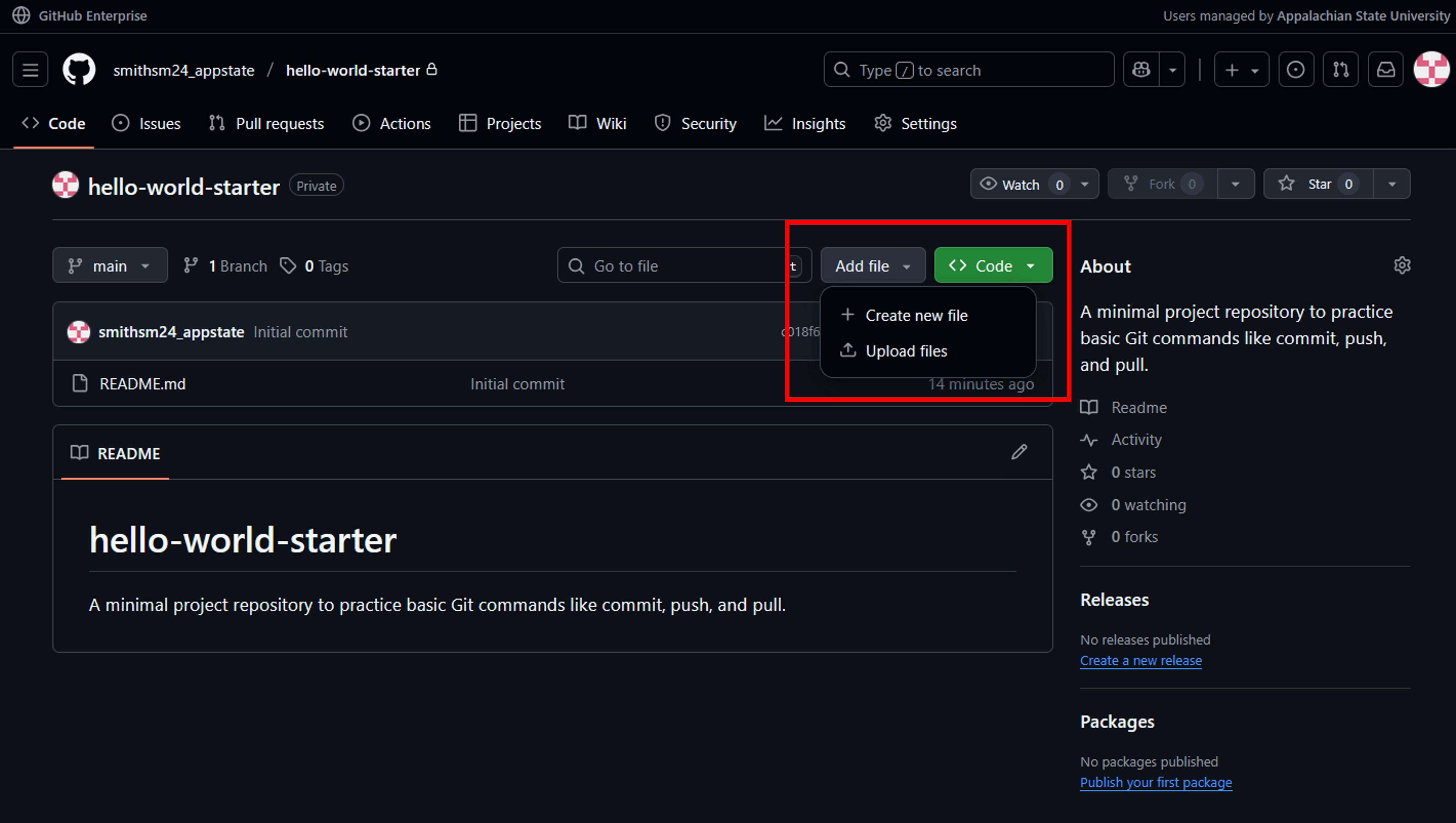 Accessing and Using GitHub - Appalachian Technology Knowledge Base ...